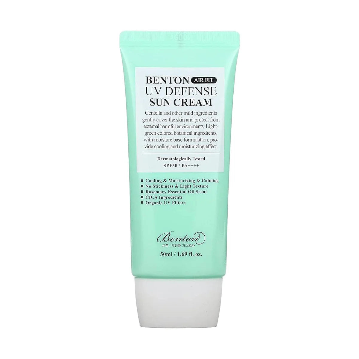 Benton Air Fit UV Defense Sun Cream SPF 50+ PA++++ 50ml