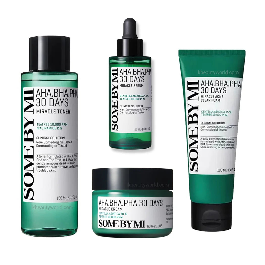 Some By Mi AHA BHA PHA 30 Days Miracle AC SOS Full Set