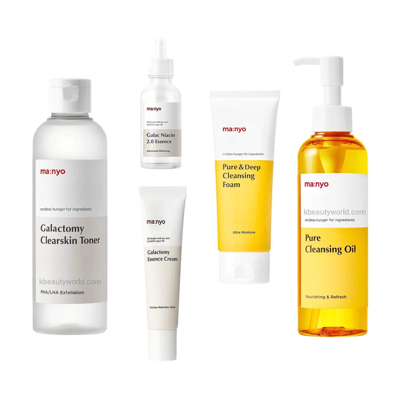 Ma:nyo 5 Step Brightening Skin Care Set - K Beauty World