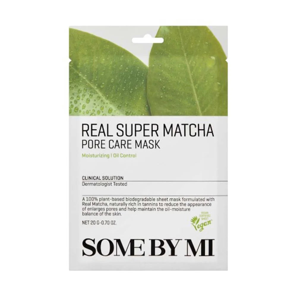 Some By Mi Real Super Matcha Pore Care Mask 20g - K Beauty