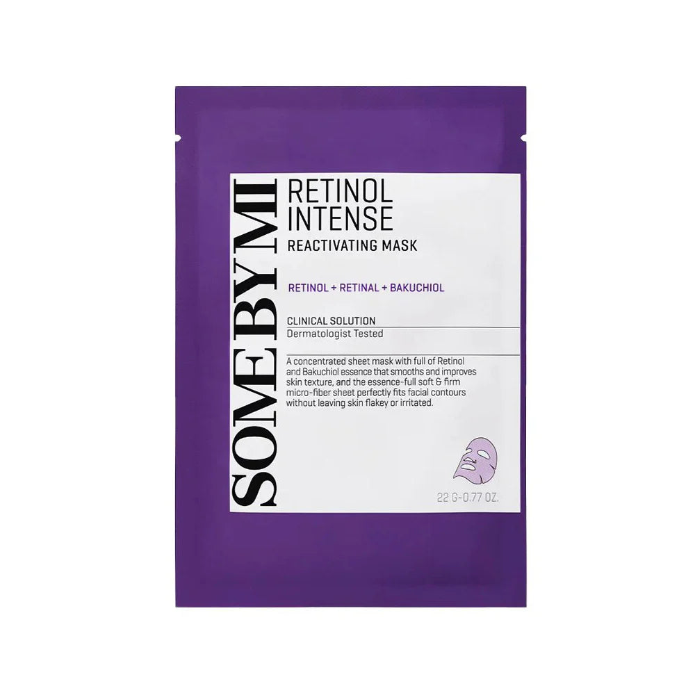 Some By Mi Retinol Intense Reactivating Mask 22g - K Beauty